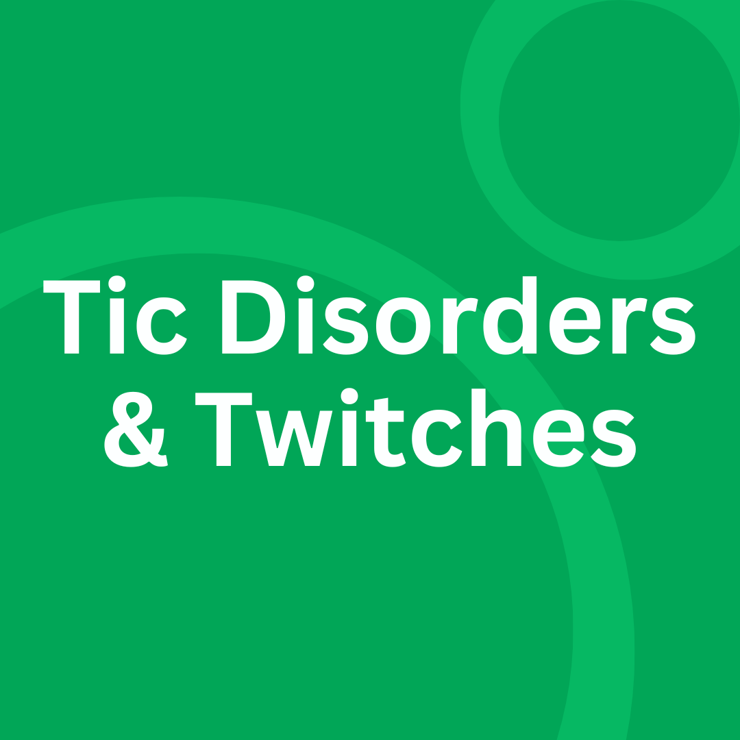Tic Disorders - Child and Family Institute