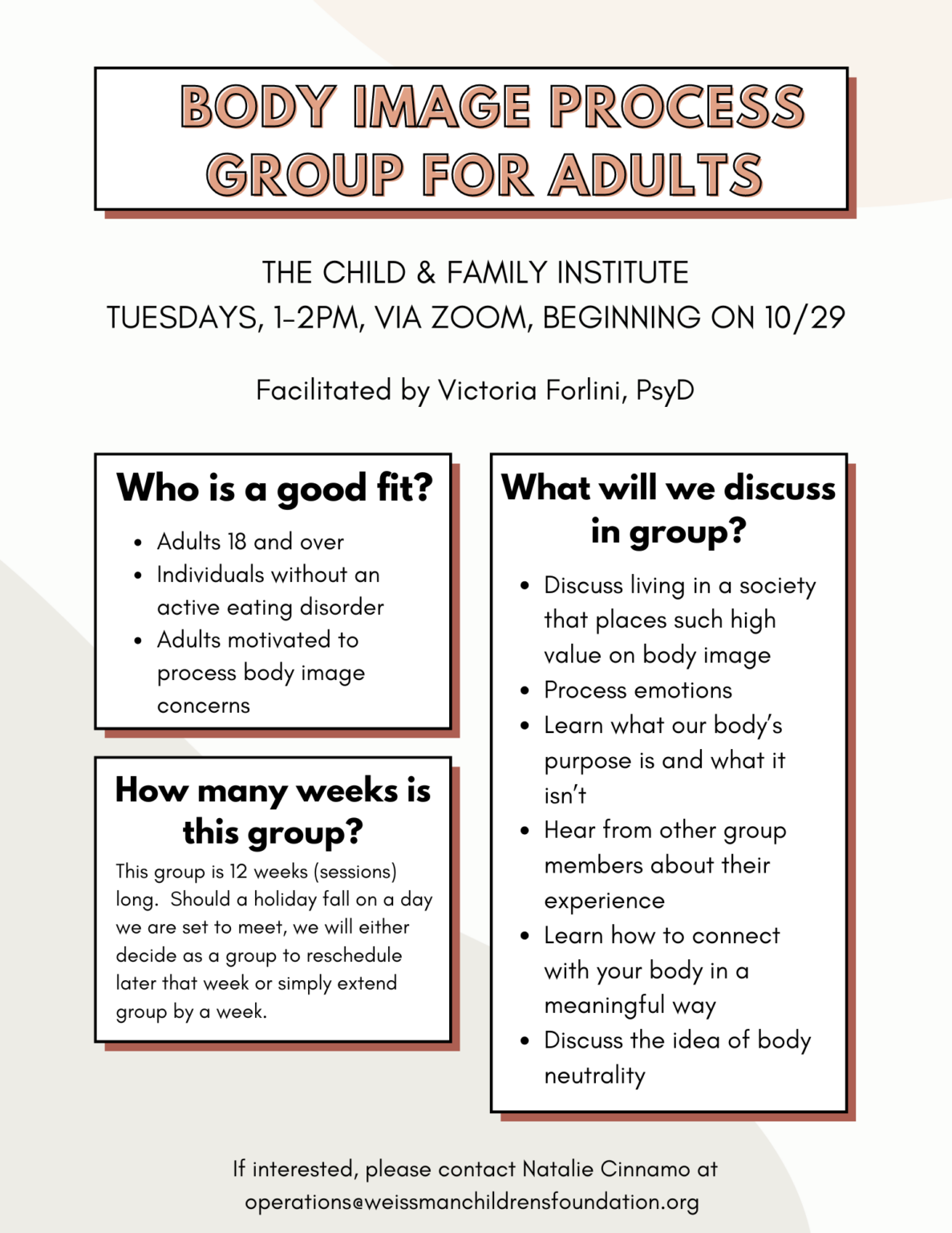 Group Therapy - Child and Family Institute