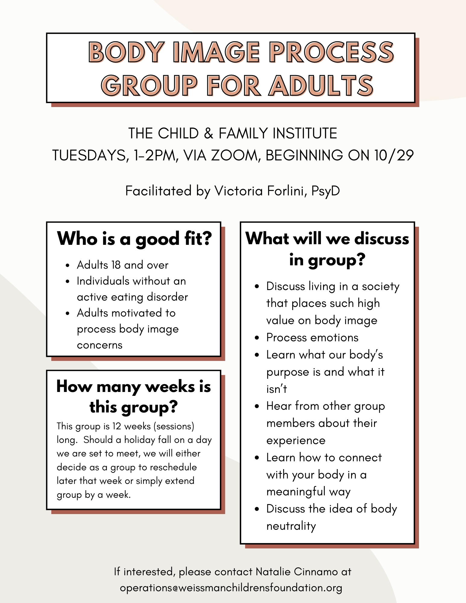 Group Therapy - Child and Family Institute